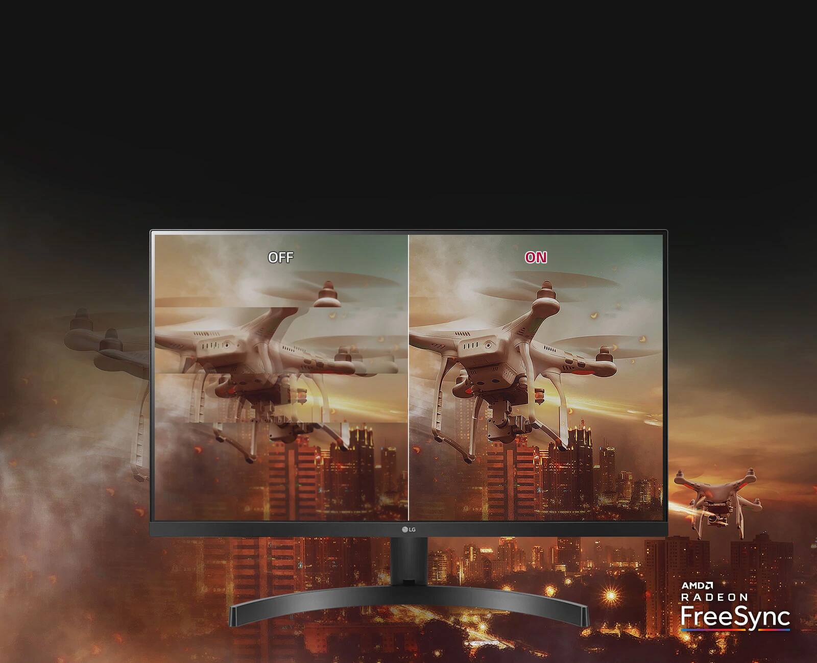 Monitor Gamer LG 24” LED IPS Full HD 1ms MBR FreeSync - 24ML600M-B