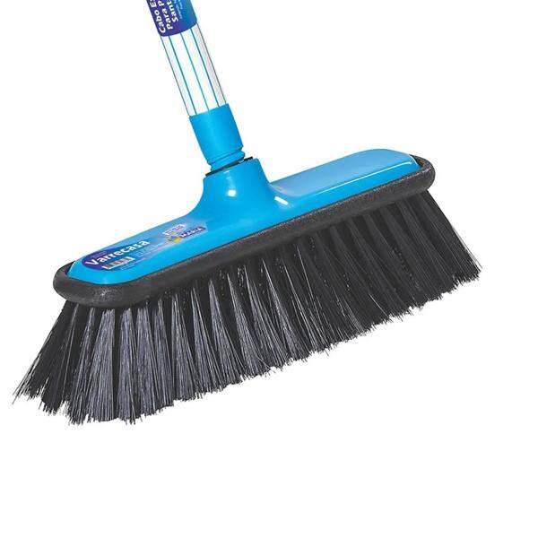 Vassoura cerdas finas Varry-Casa 966 Santa Maria PT 1 UN - Limpeza ...