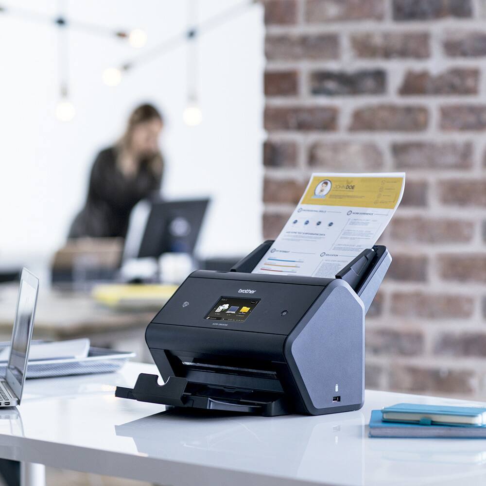 Scanner de Mesa Corporativo de Alta Produtividade ADS3600W Touchscreen ...