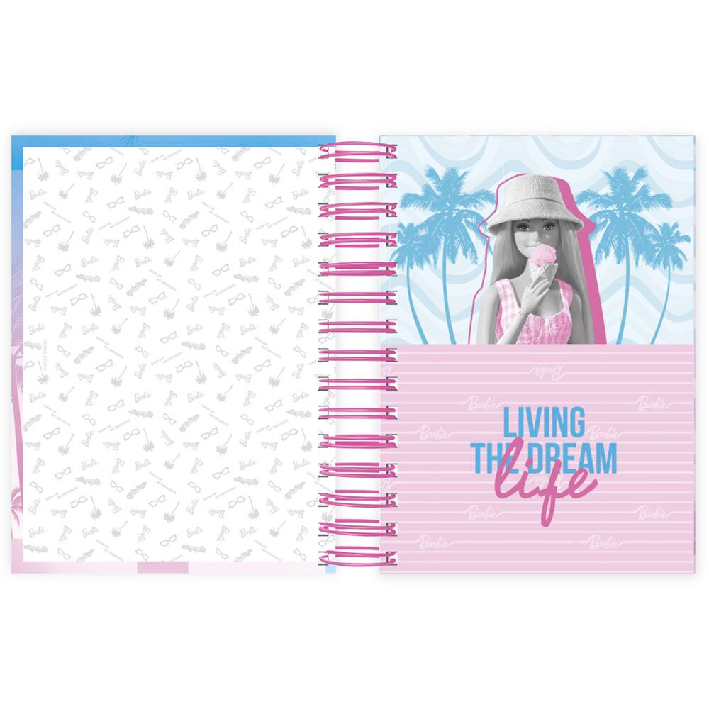 Agenda diária Barbie 2023, 176 folhas, 2368224, Spiral Brb - PT 1 UN ...