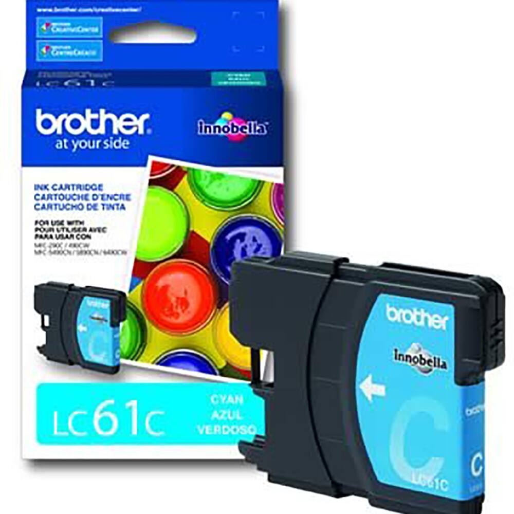 Cartucho p/Brother ciano LC61C Brother CX 1 UN - Cartuchos & Toners ...