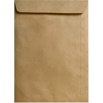 Envelope saco kraft natural 80g 260x360 58skn Celucat CX 250 UN ...