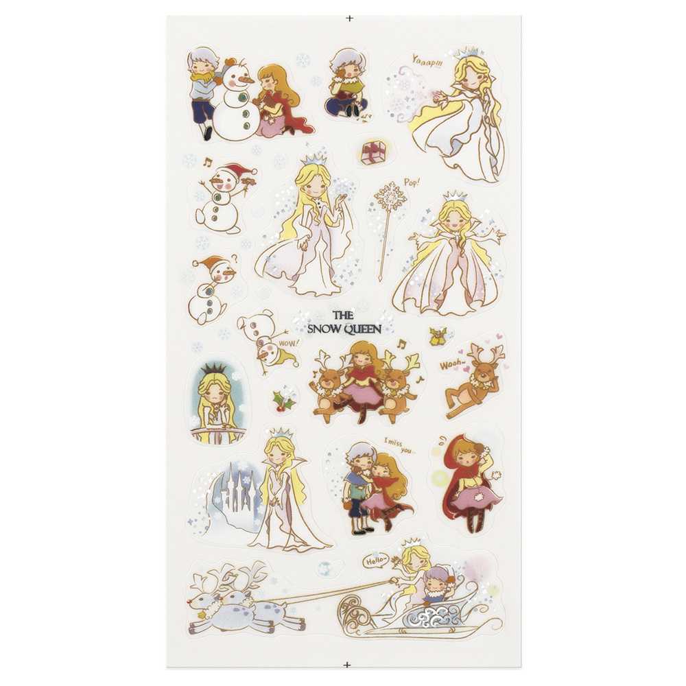 Adesivo fantasia snow queen TS-001 Funny Sticker PT 23 UN - Artes ...