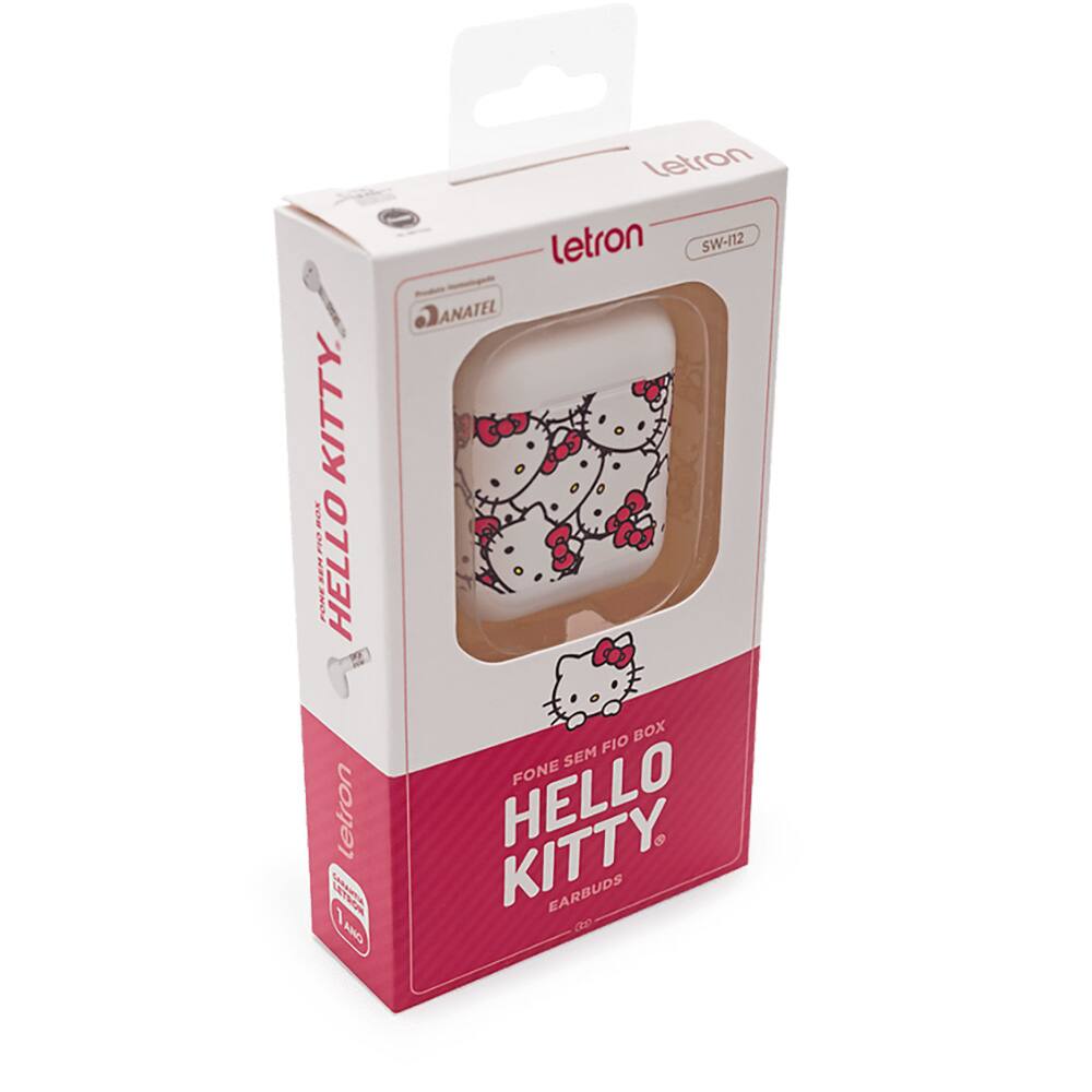 Fone de ouvido bluetooth, Hello Kitty, 94424, Leonora - CX 1 UN ...