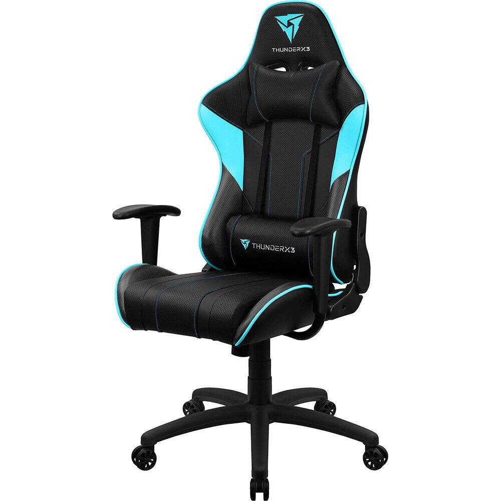 Cadeira Gamer Preto E Ciano EC3 68000 Thunderx3 PT 1 UN Gamers Kalunga Cadeira Gamer Preto E Ciano EC3 68000 Thunderx3 PT 1 UN Gamers Kalunga
