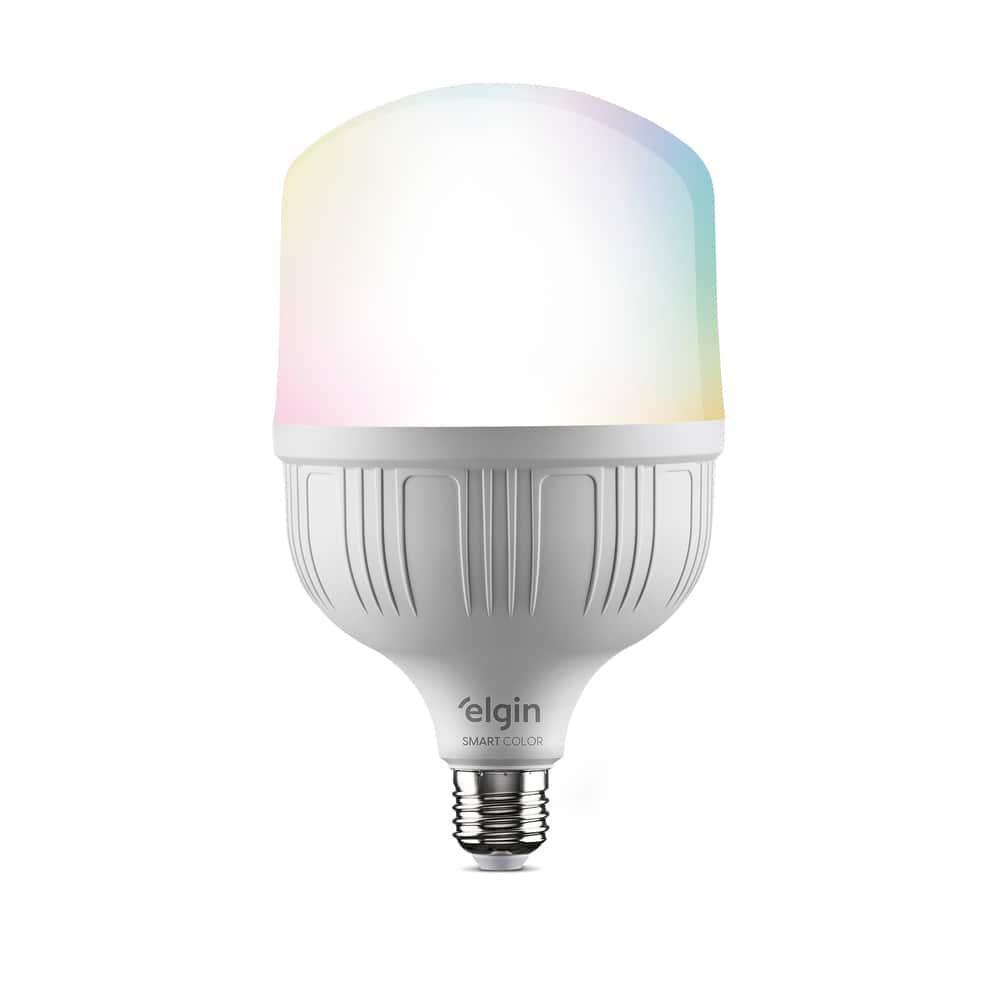 Lâmpada LED 20w bulbo smart color BIV 48LSB20WIF Elgin CX 1 UN ...