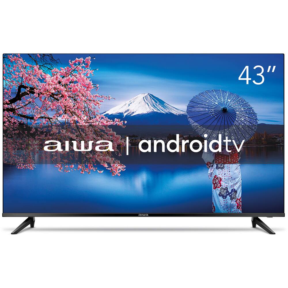 Smart TV 43 polegadas, Tela Full HD, Android TV, Borda infinita ...