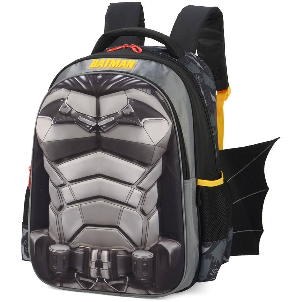 Mochila Infantil DC Batman em Poliéster Luxcel - PT 1 UN - Escolar ...