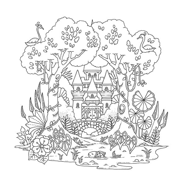 Livro para colorir mundos mágicos Sextante PT 1 UN - Artes & Pintura ...