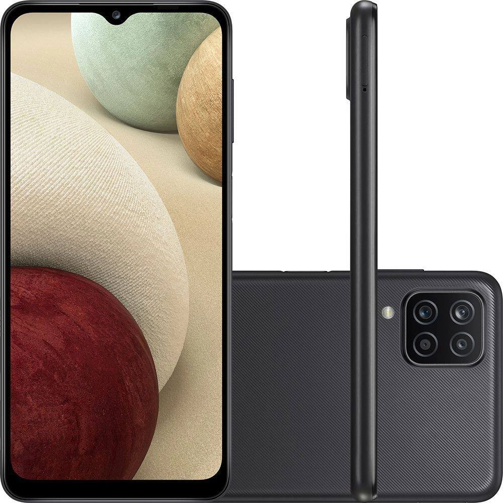 Smartphone Galaxy A12 SM-A127M, Android 11, 64GB de Armazenamento ...