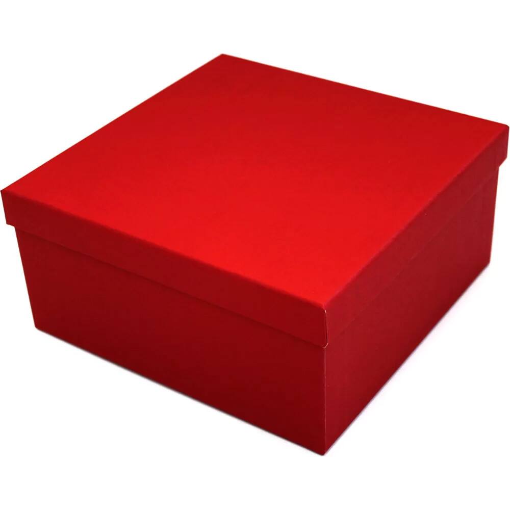Caixa Para Presente 19 4x19 4x9 2cm Verm P 990010023 Kawagraf PT 1 UN Caixa Para Presente 19 4x19 4x9 2cm Verm P 990010023 Kawagraf PT 1 UN