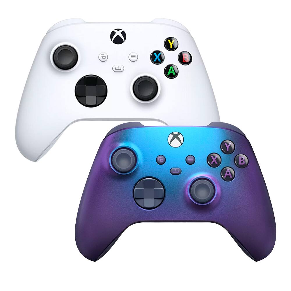 Controle Sem Fio Xbox Stellar Shift Qau 00086 Microsoft Controle