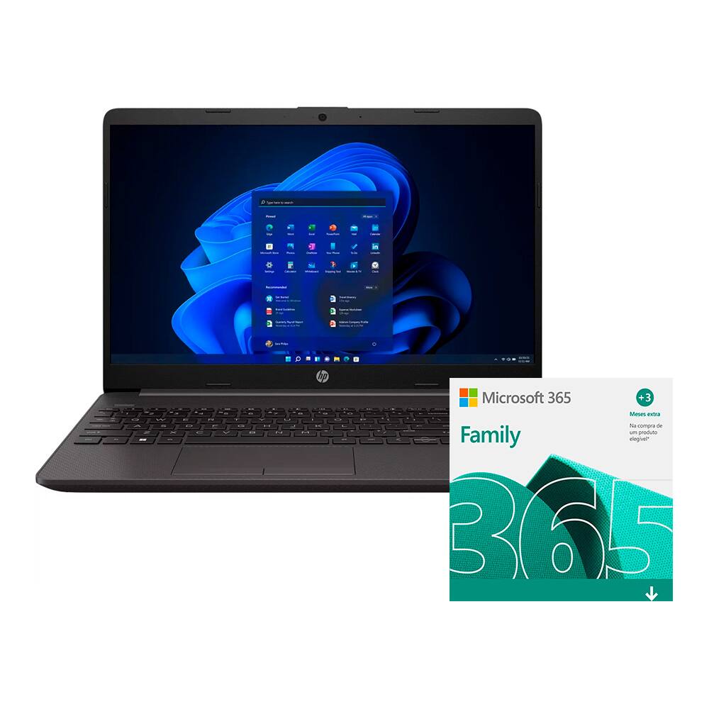 Notebook 256-G8 HP, Processador Core i5, Windows 11 Home, 8GB de ...