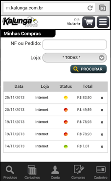Tutorial Mobile Kalunga.com | Kalunga
